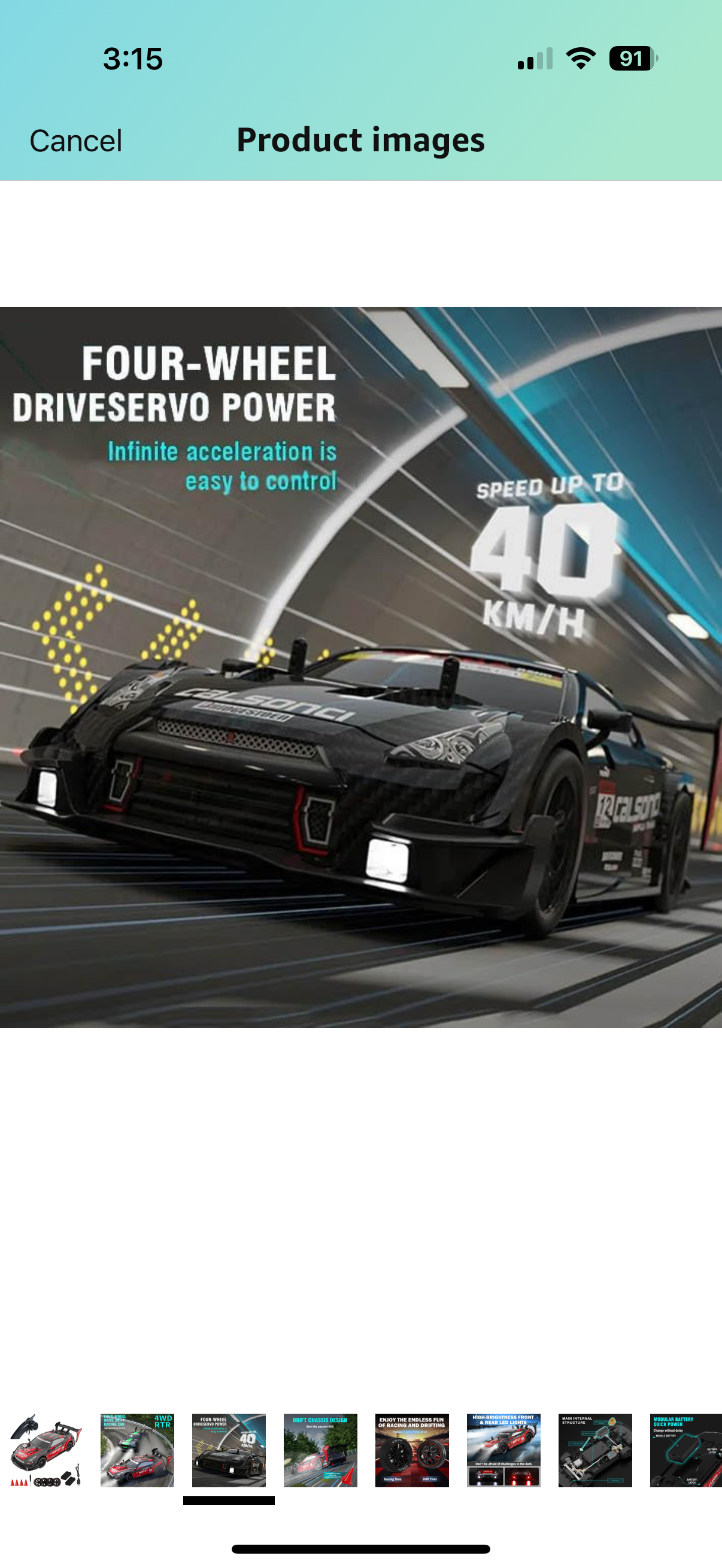 Burnout Red 1:14 Rc Drift car 4x4 Drive with multiple accessories ...