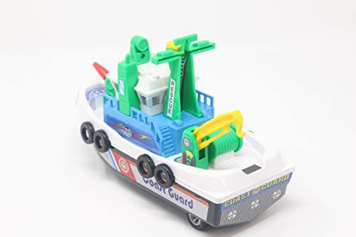 City Harbour Boat Ship Maintenance Free Pullback Friction powered Spri ...
