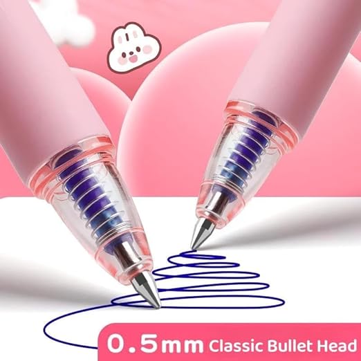 Retractable Erasable Gel Pens, 0.5 mm Fine Point Smooth Writing Eraser ...