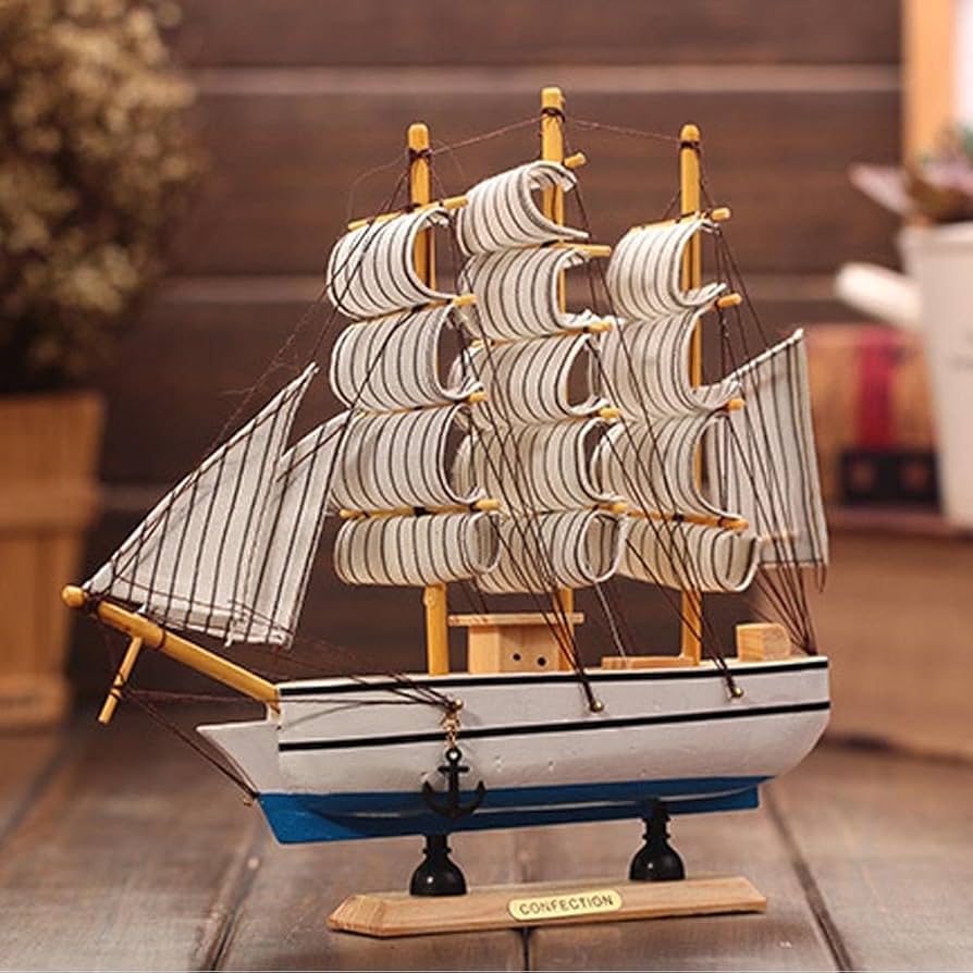 Wooden Ship Miniature – Toystorey